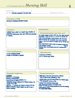 Cholecystitis template finished - ACTIVE LEARNING TEMPLATES TherapeuTic ...