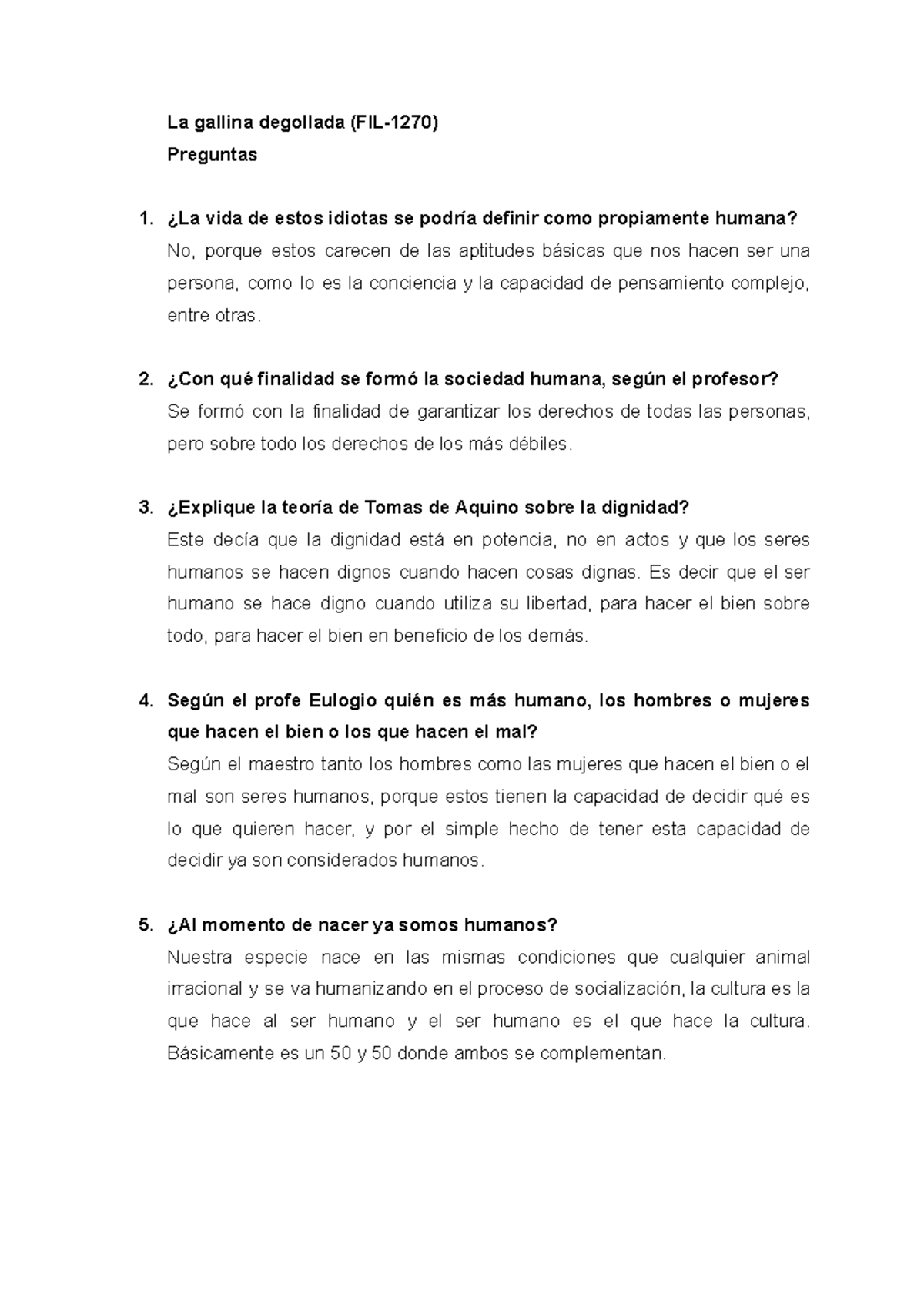 La gallina degollada (FIL-1270) - La gallina degollada (FIL-1270 ...