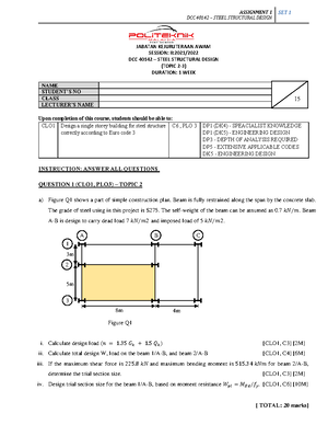 SAND Replacement - DIPLOMA IN CIVIL ENGINEERING DCC30112 - GEOTECHNICAL ...