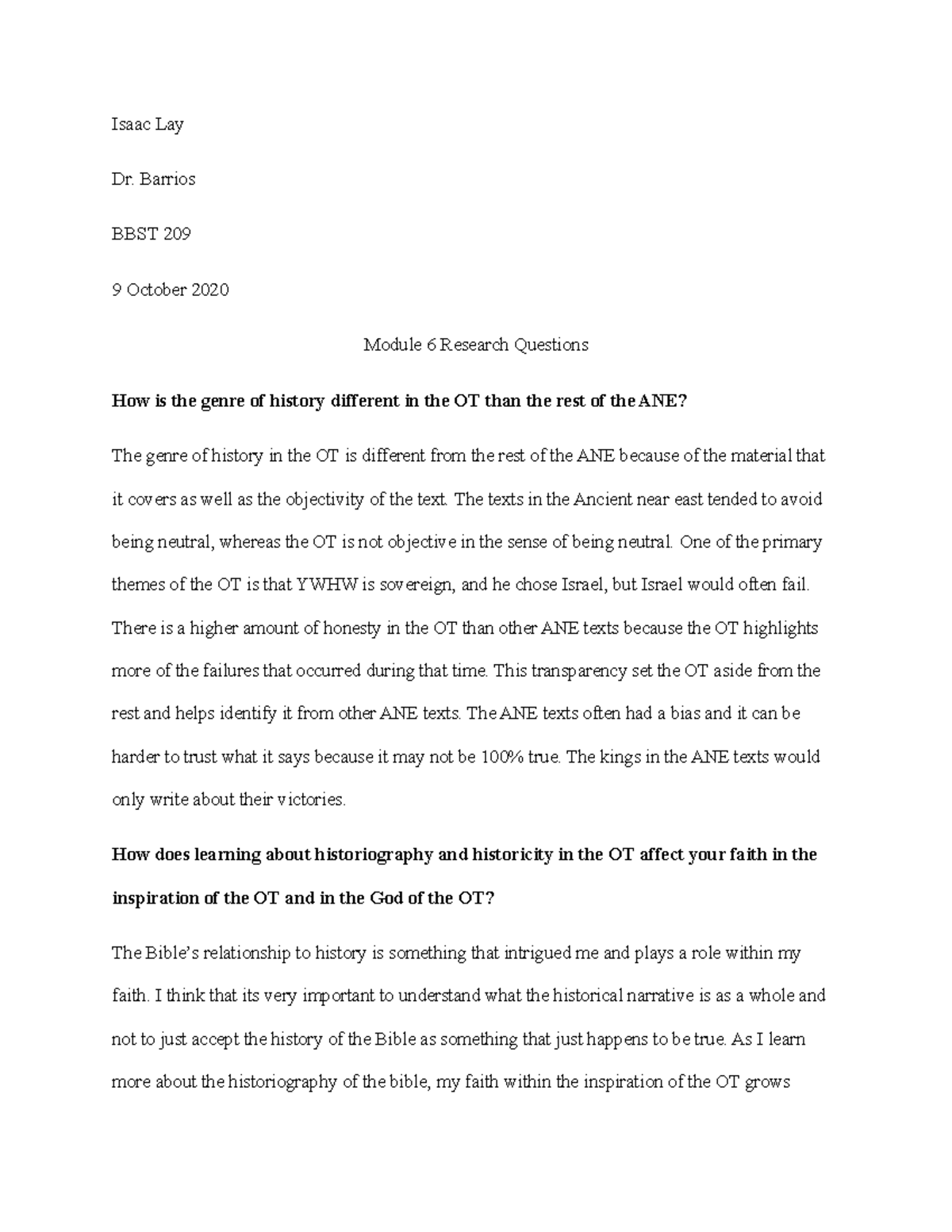 RQ 6 - Isaac Lay - Research Questions Module 6 - Isaac Lay Dr. Barrios ...