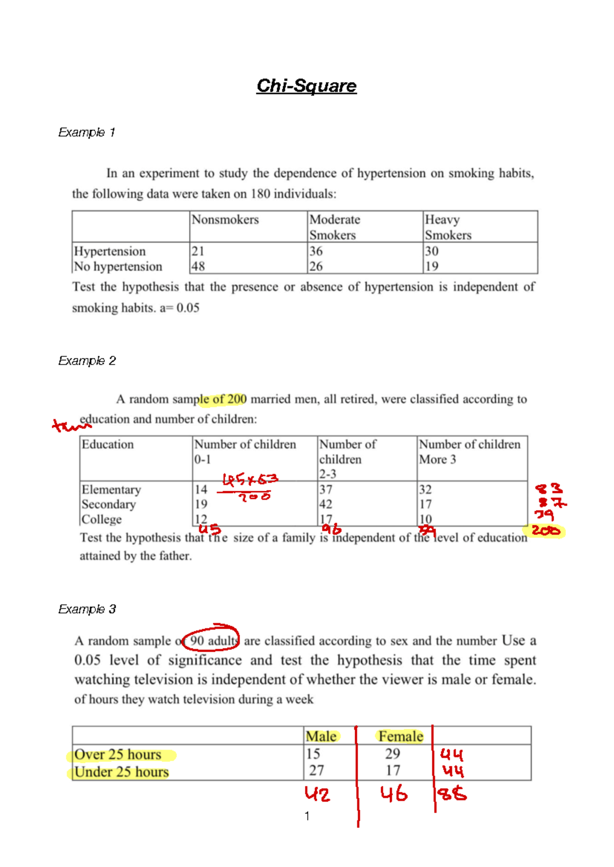 R4 - So nice - Chi-Square Example 1 Example 2 Example 3 1 Ke 44483 8 39 ...
