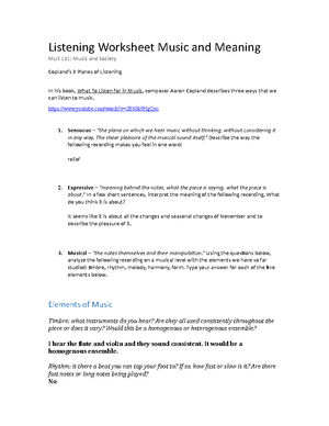 MUS 121 Instrument Classification Worksheet - Instrument Classification ...