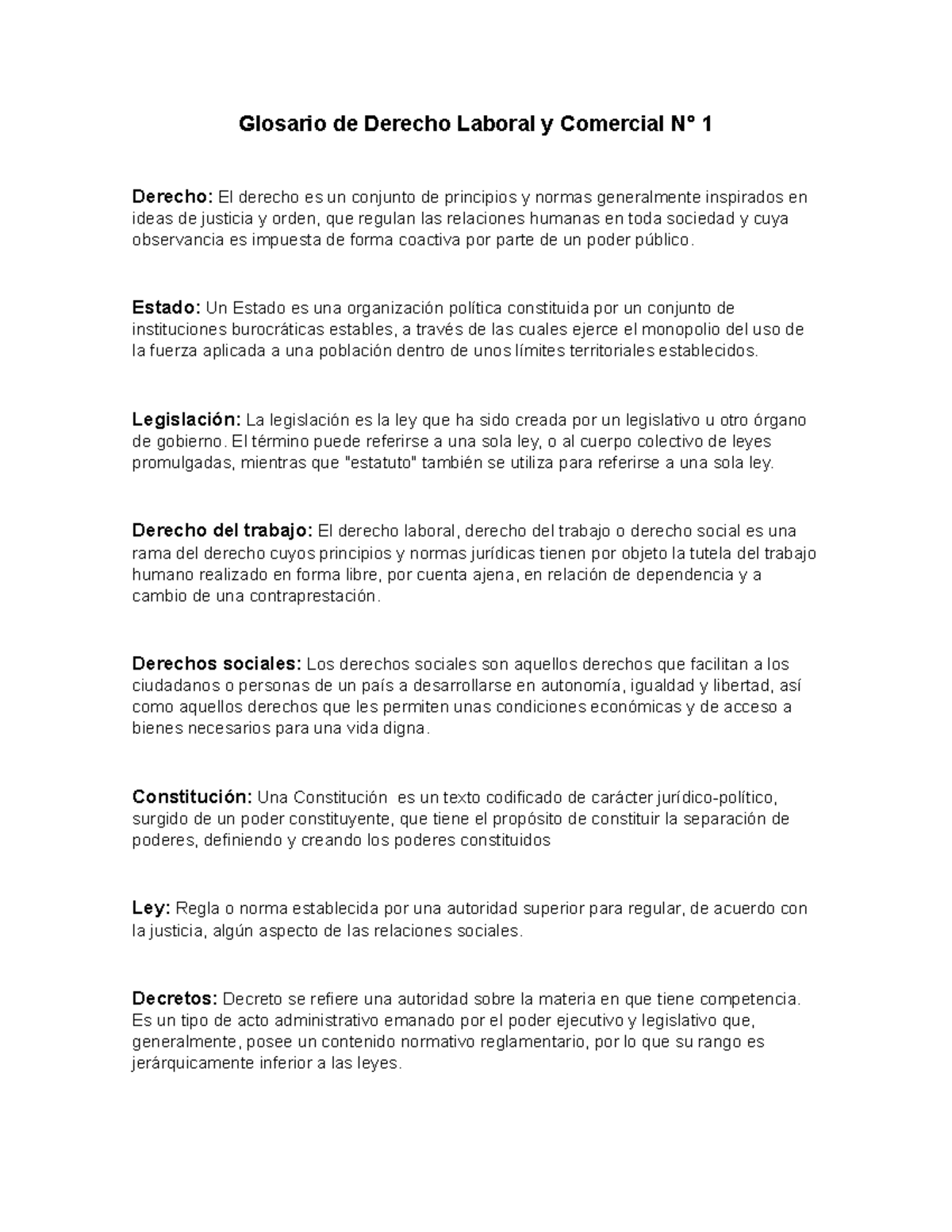 Glosario de Derecho Laboral y Comercial . Jefté Cortés - Glosario de ... Glosario de Derecho Laboral y Comercial . Jefté Cortés - Glosario de ...