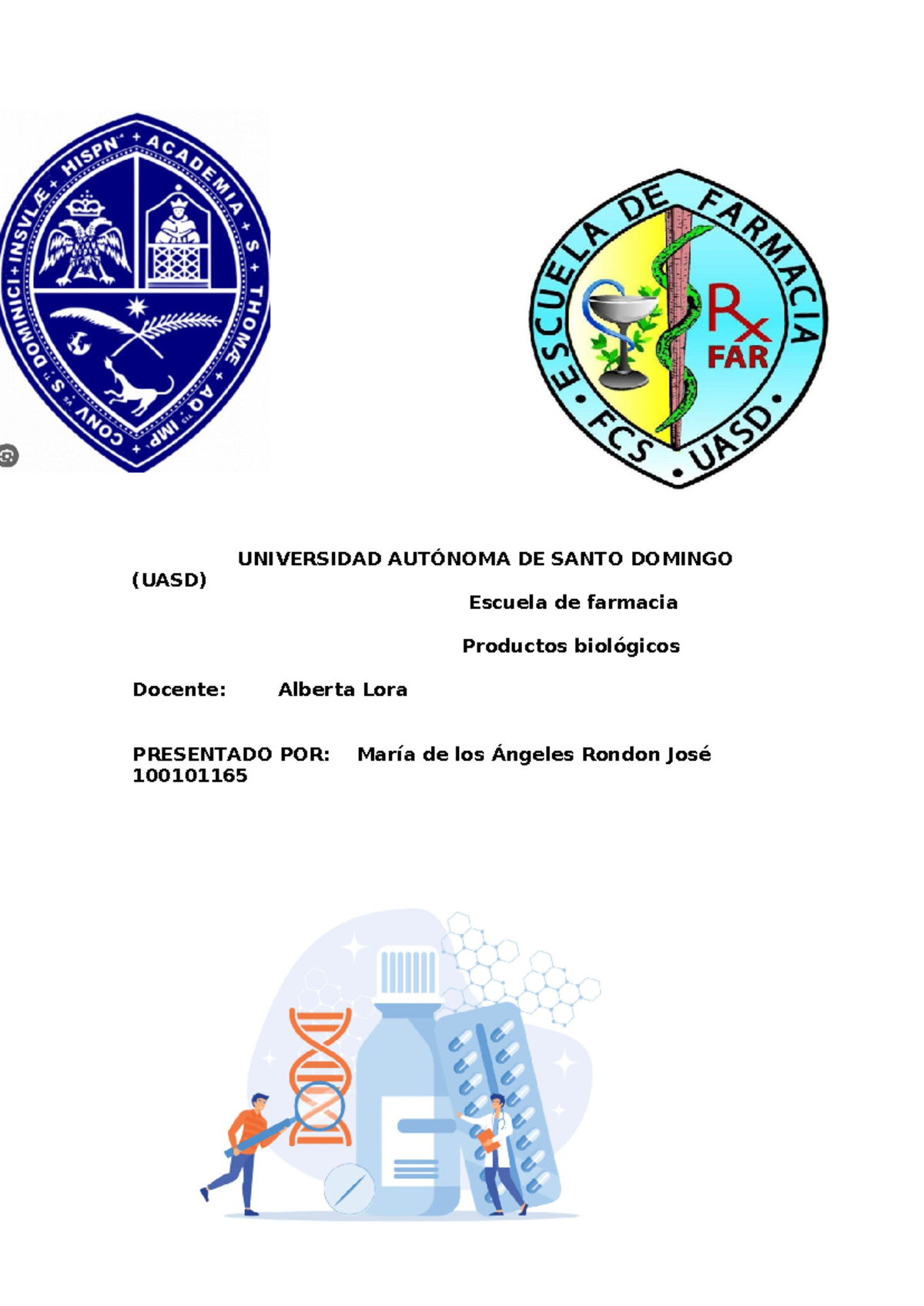Uasd,,,Factores fisicoquímico - UNIVERSIDAD AUTÓNOMA DE SANTO DOMINGO ...