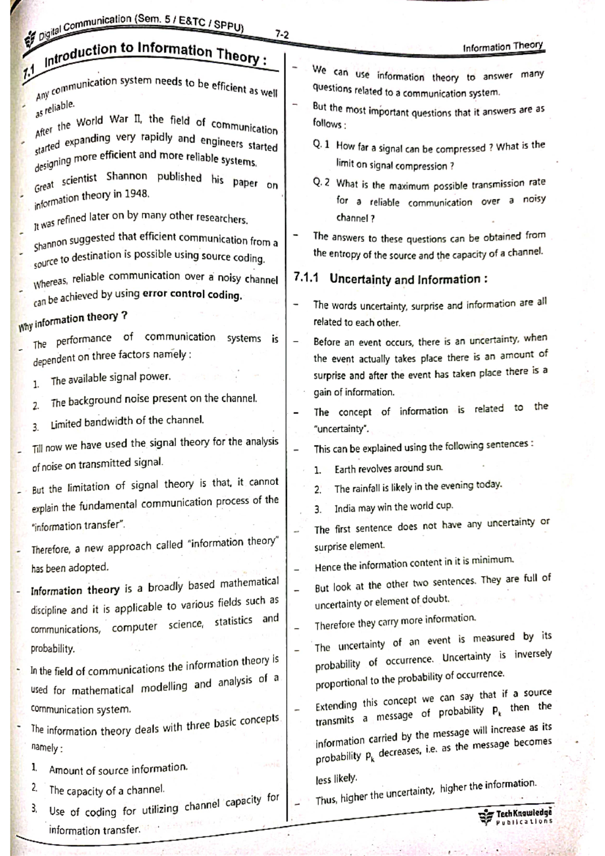 DC Unit 5 - It is an engineering course of Digital Communication ...