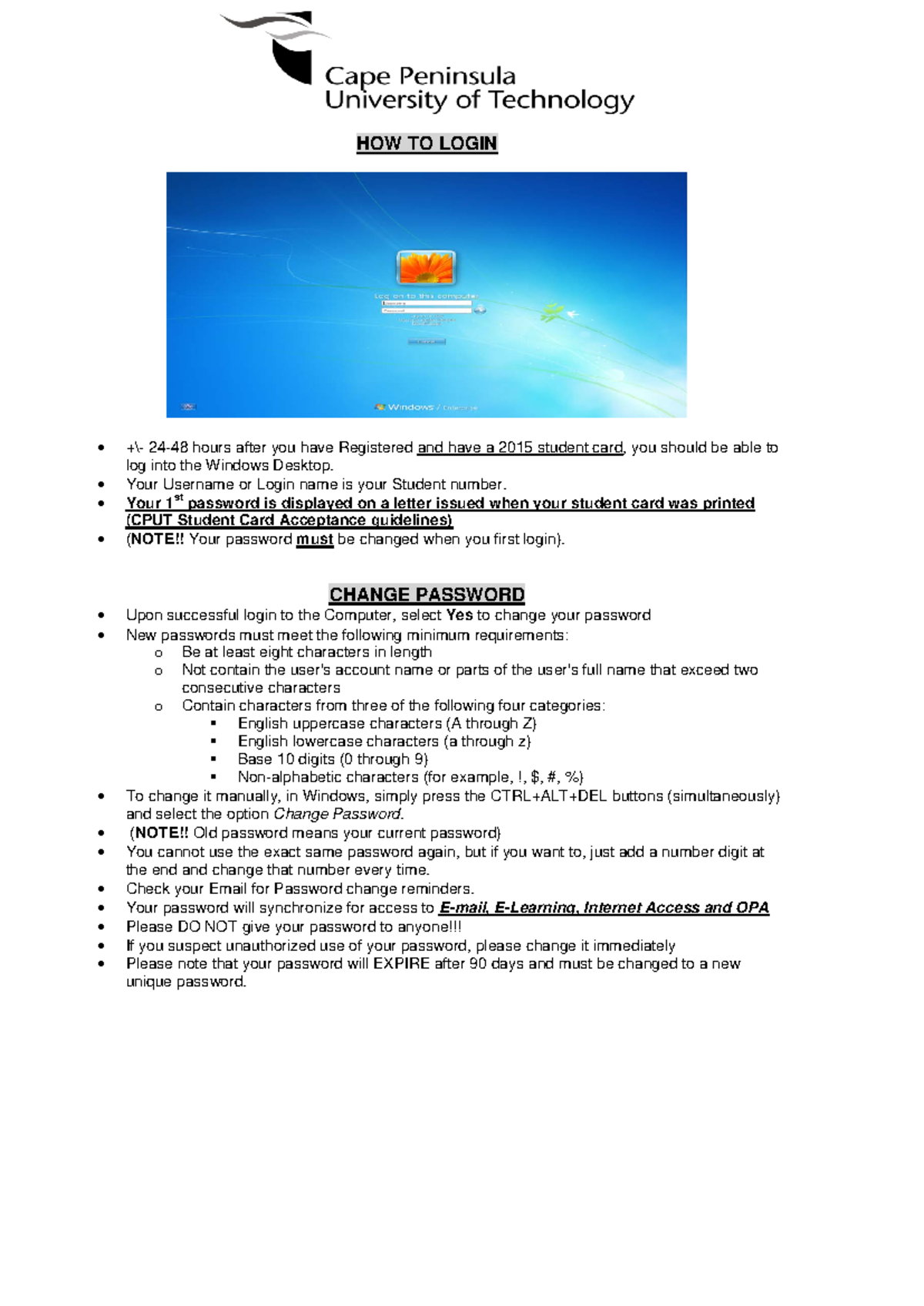 How to login 4feb2015 - Hhggf - HOW TO LOGIN +- 24-48 hours after you ...