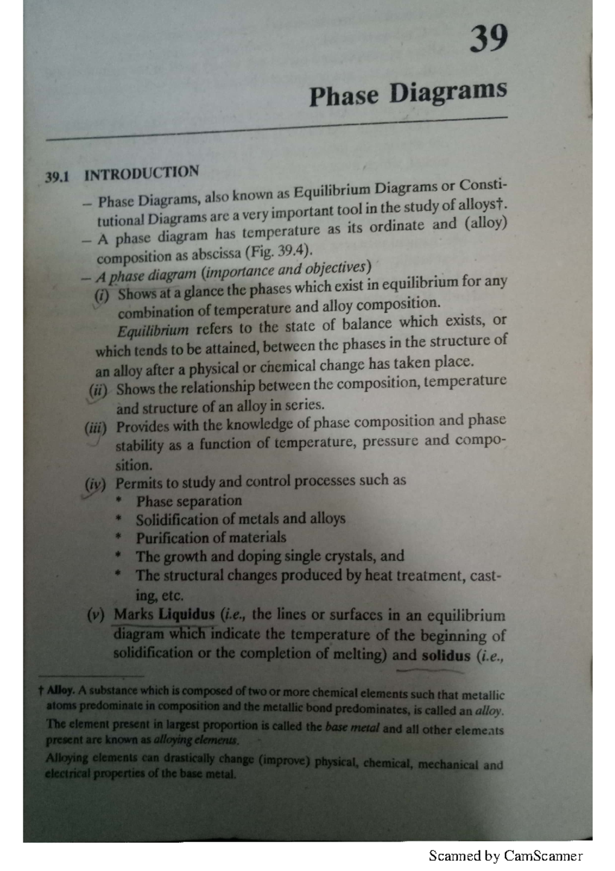 Phase diagrams - 1 - Material Science - MSU - Studocu