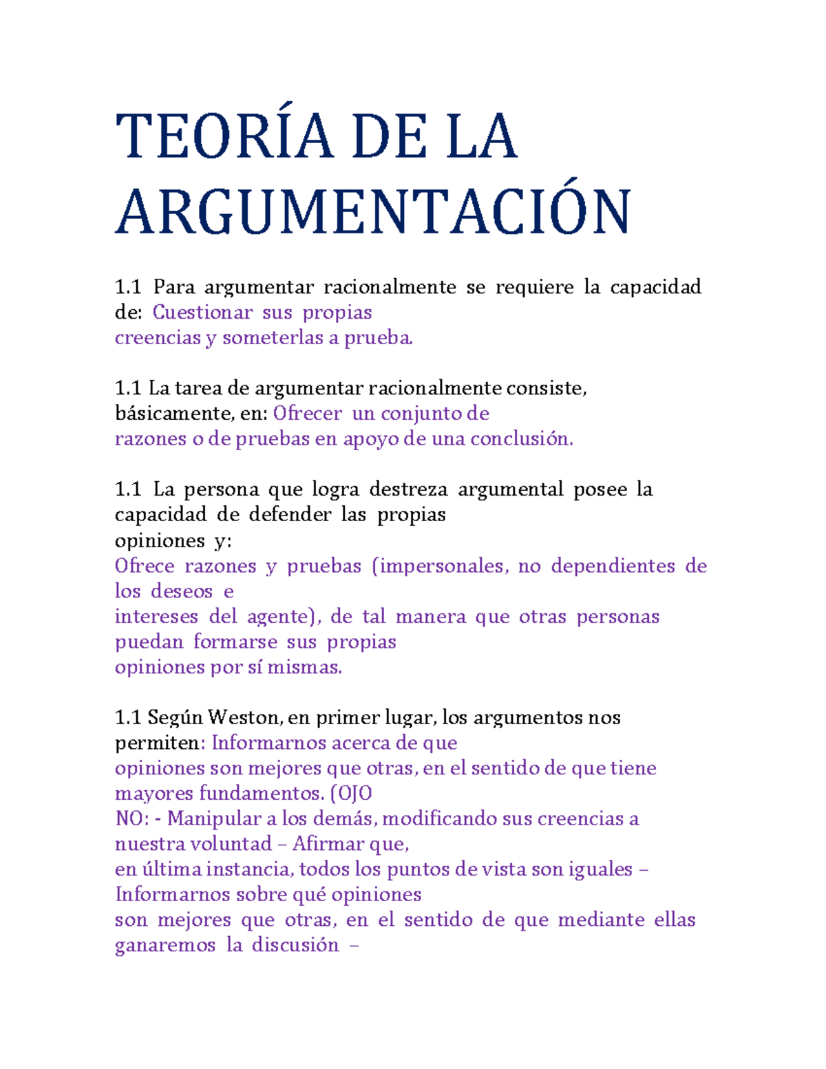 1 primer parcial tde la argumentacion juridica-convertido - TEORÍA DE ...