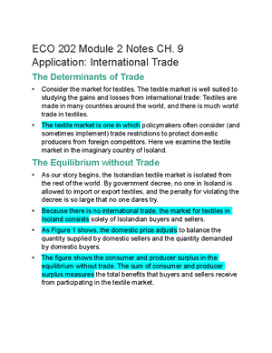 ECO-202 Quiz 7 Notes - ECO-202 Quiz 7 Notes Question 4: Analyzing the ...