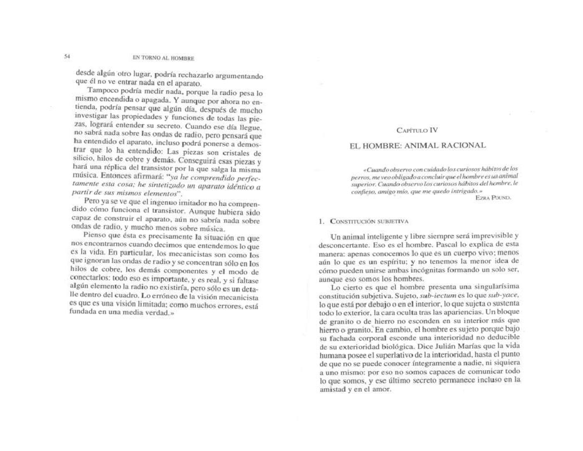 Unidad 2a - Ayllón - El hombre, animal racional - Temas de Filosofía ...