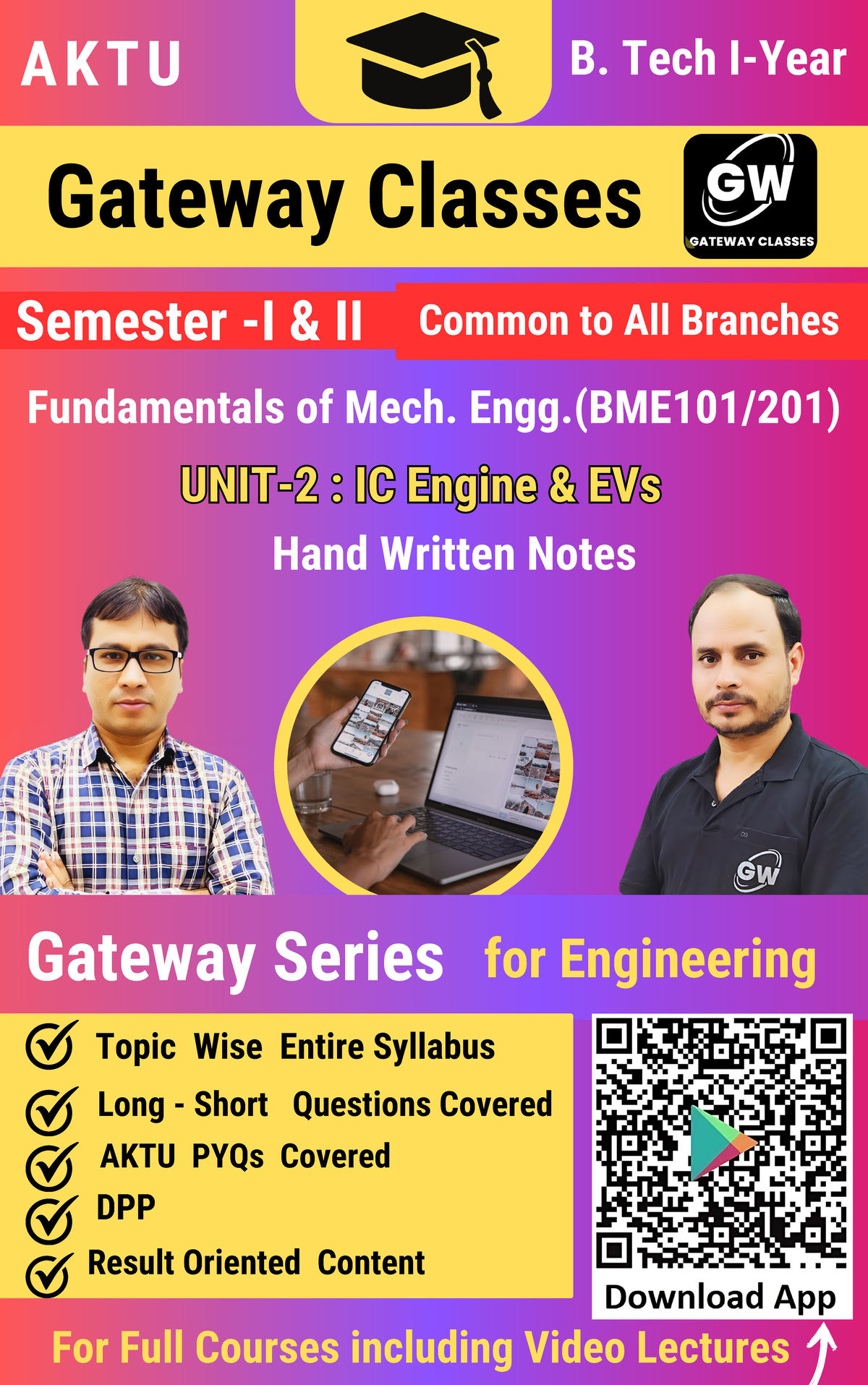 UNIT-2 - Fundamental of mechanical engineering - Long - Short Questions Covered AKTU PYQs ...