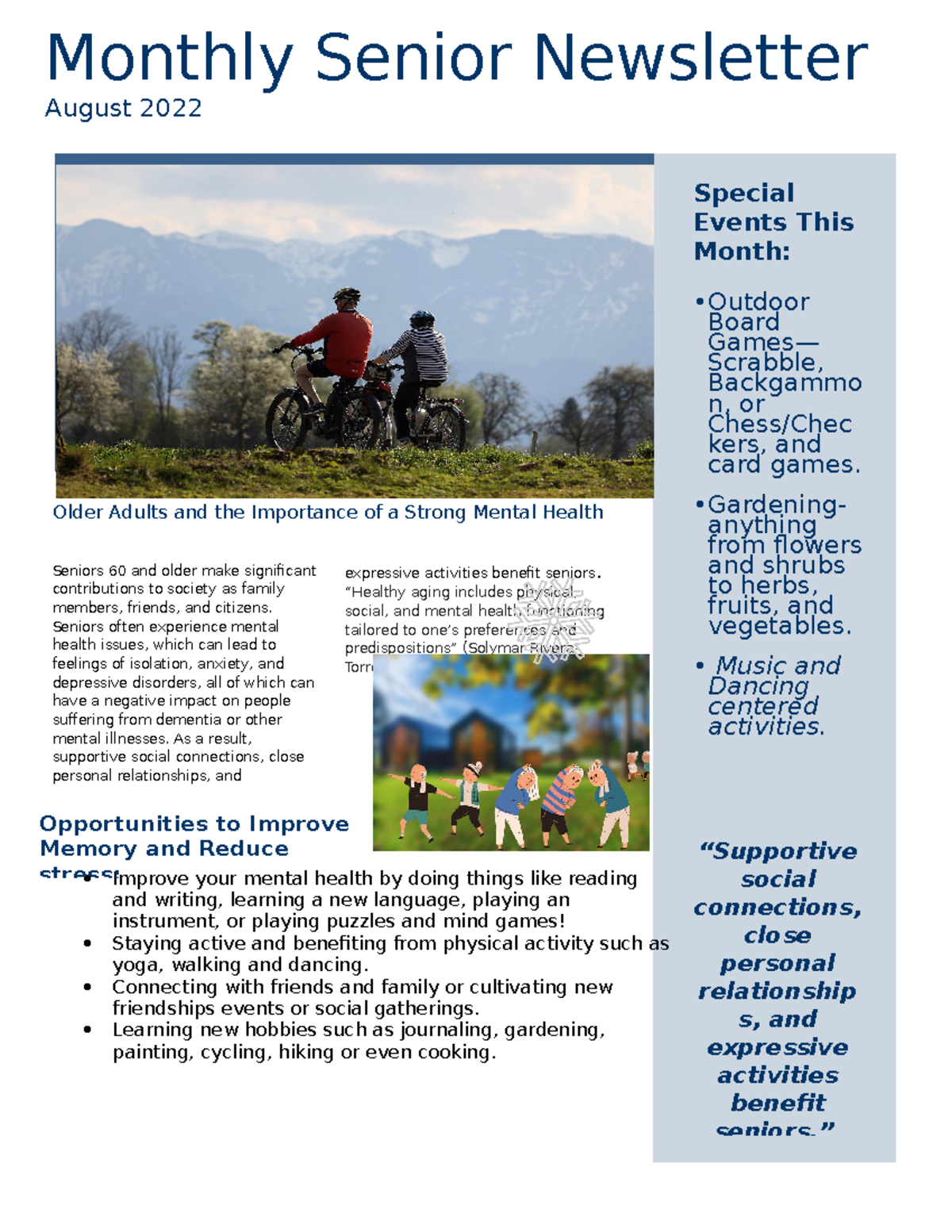 CHE 300 Final Annotated Project-Raven Wilson - Improve your mental ...