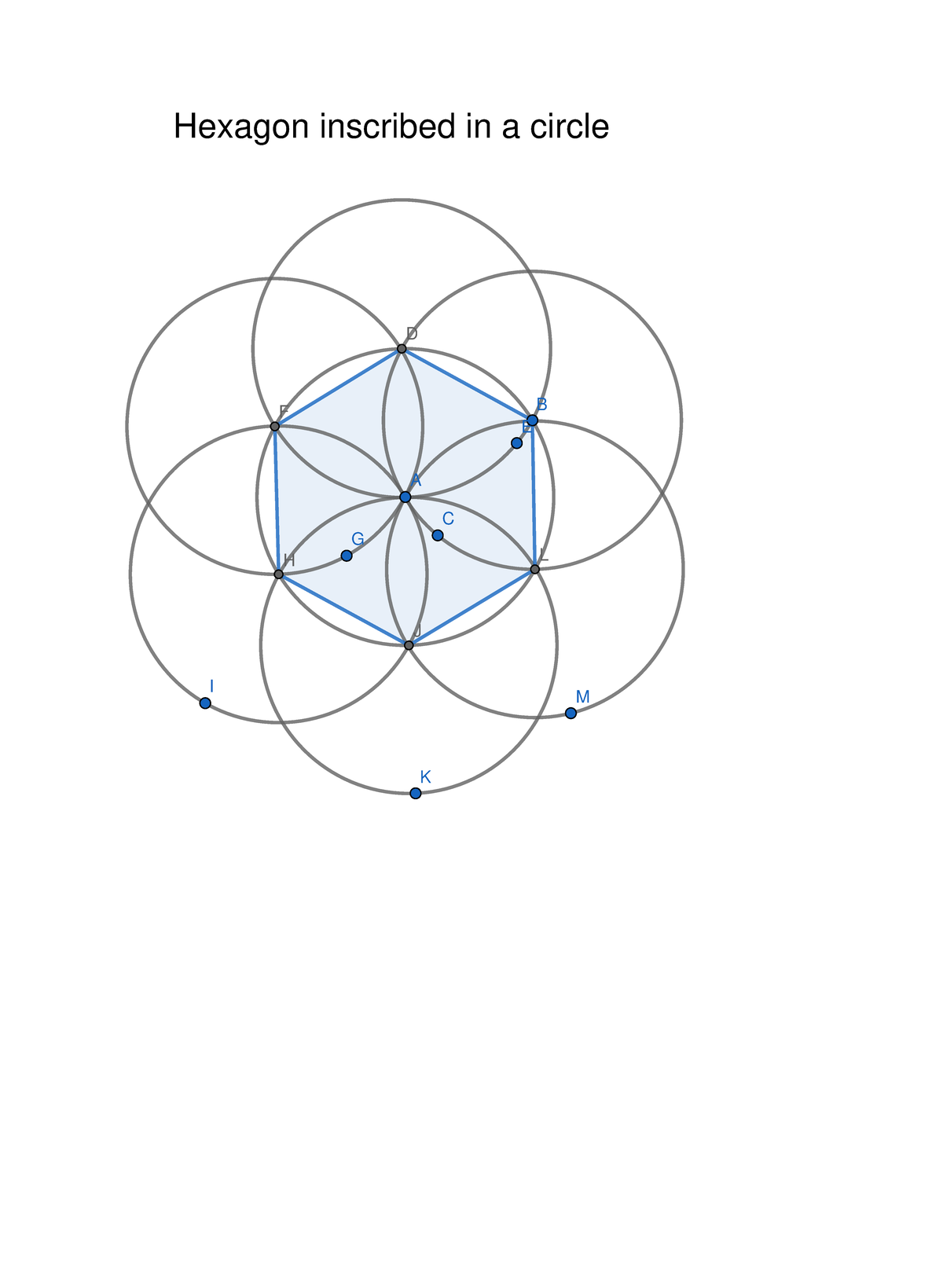 Math Geo Gebra - math - AA BB CC DD EE FF GG HH II JJ KK LL MM Hexagon ...