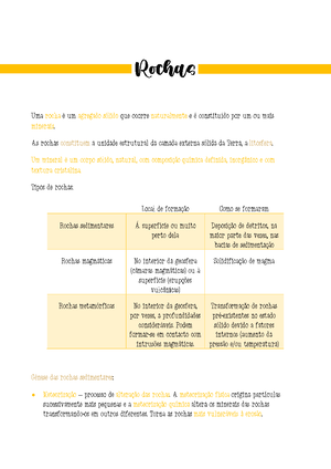 Soluções BioFoco 10º - PROPOSTA DE SOLUÇÕES PÁGINA 8 É constituído por ...