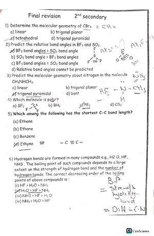 Physics slope ,angle of deviation - CHEM 1A - Studocu