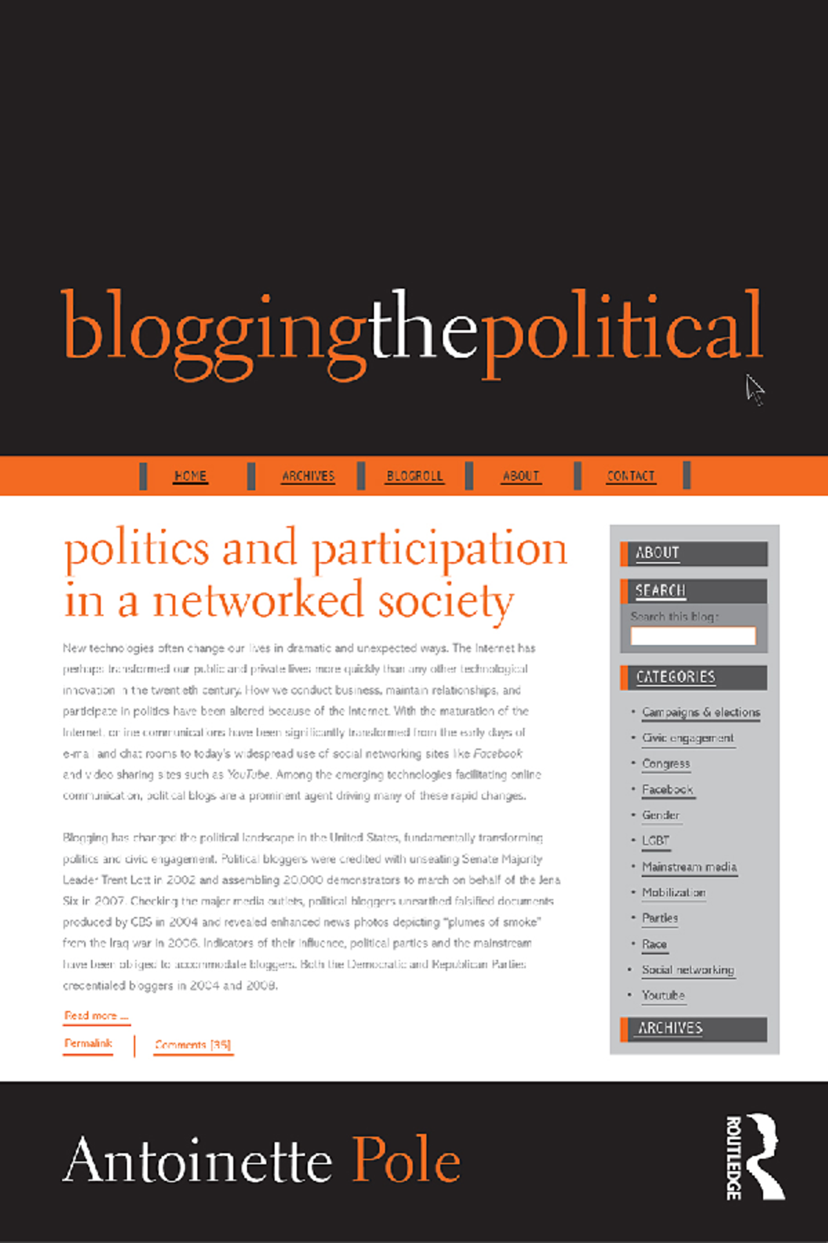 BLOG THE Political - Blogging the Political Blog aggregator Technorati ...