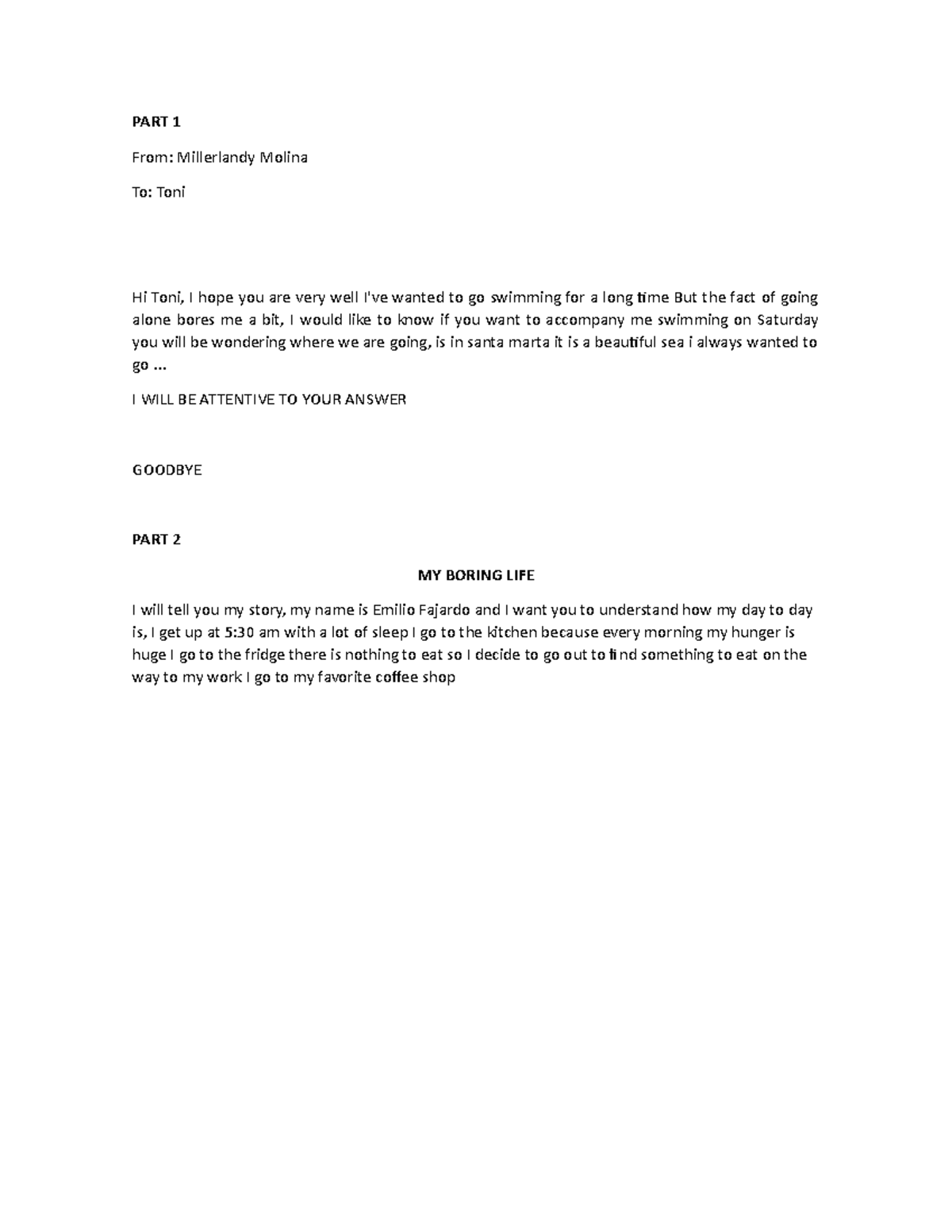 PART 1 and part 2 - VSHA - PART 1 From: Millerlandy Molina To: Toni Hi ...