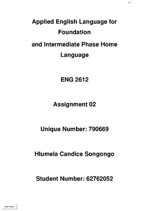 [Solved] ESSAY INSTRUCTIONS Most of the time English First Additional ...