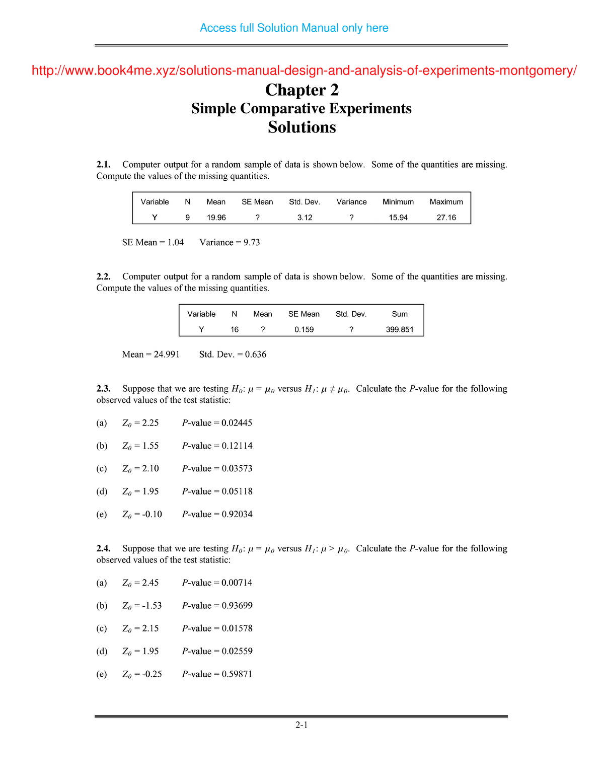Qdochuiijj jjjytff - Chapter 2Chapter 2 Simple Comparative ...