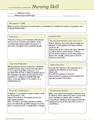 ATI Template Growth and Development.pdf - ACTIVE LEARNING TEMPLATES ...