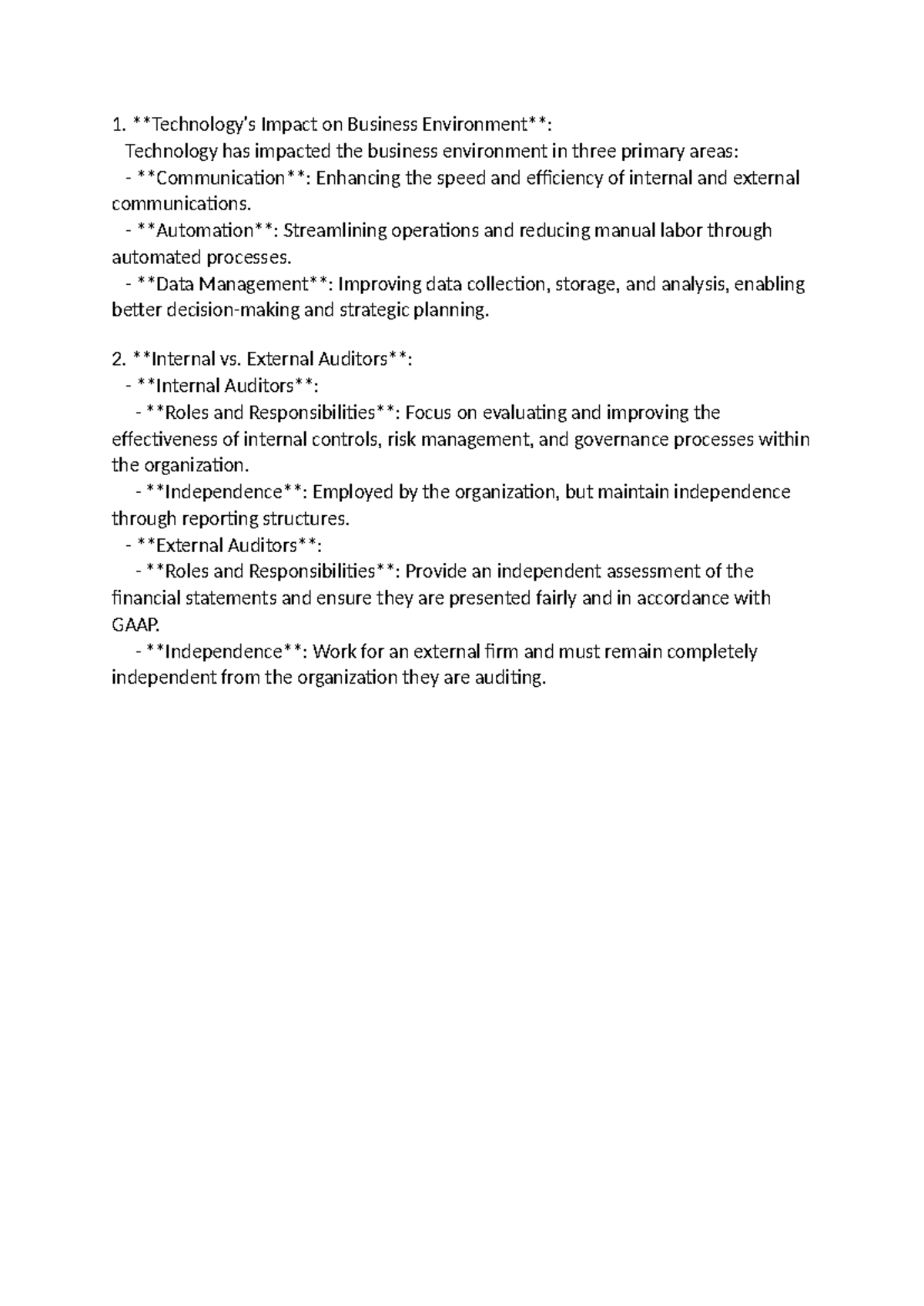 Comp1 mandatory assignments internal control objectives relate to the ...