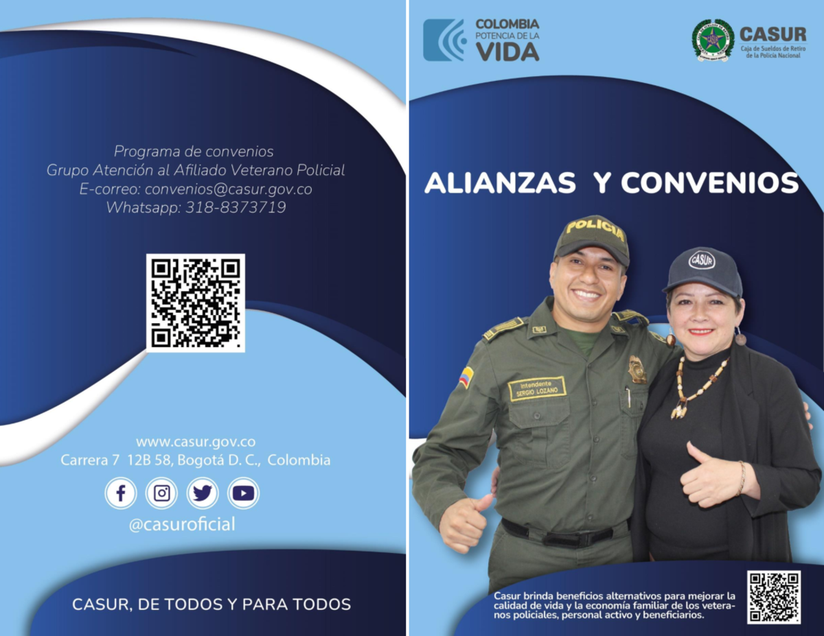 Convenios Casur - COLOMBIA POTENCIA DE LA CASUR VIDA Caja de Sueldos de ...