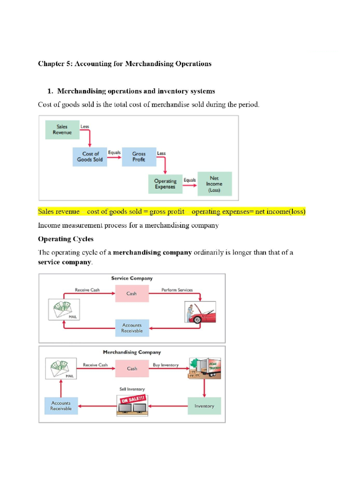Chapter 5 - Accounting Principles Lecture notes at National Economics ...