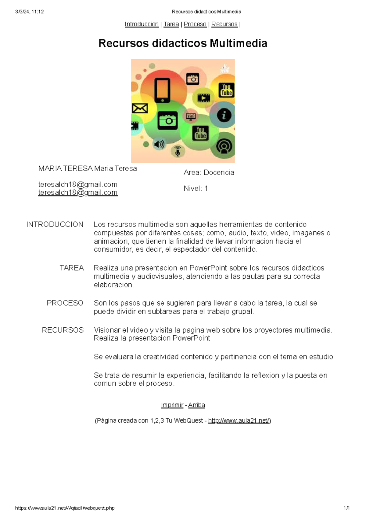 Recursos didacticos Multimedia - 3/3/24, 11:12 Recursos didacticos ...
