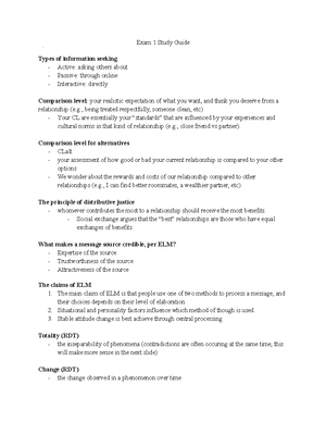 3 - lecture notes from class - Lecture Notes - Family Communication ...