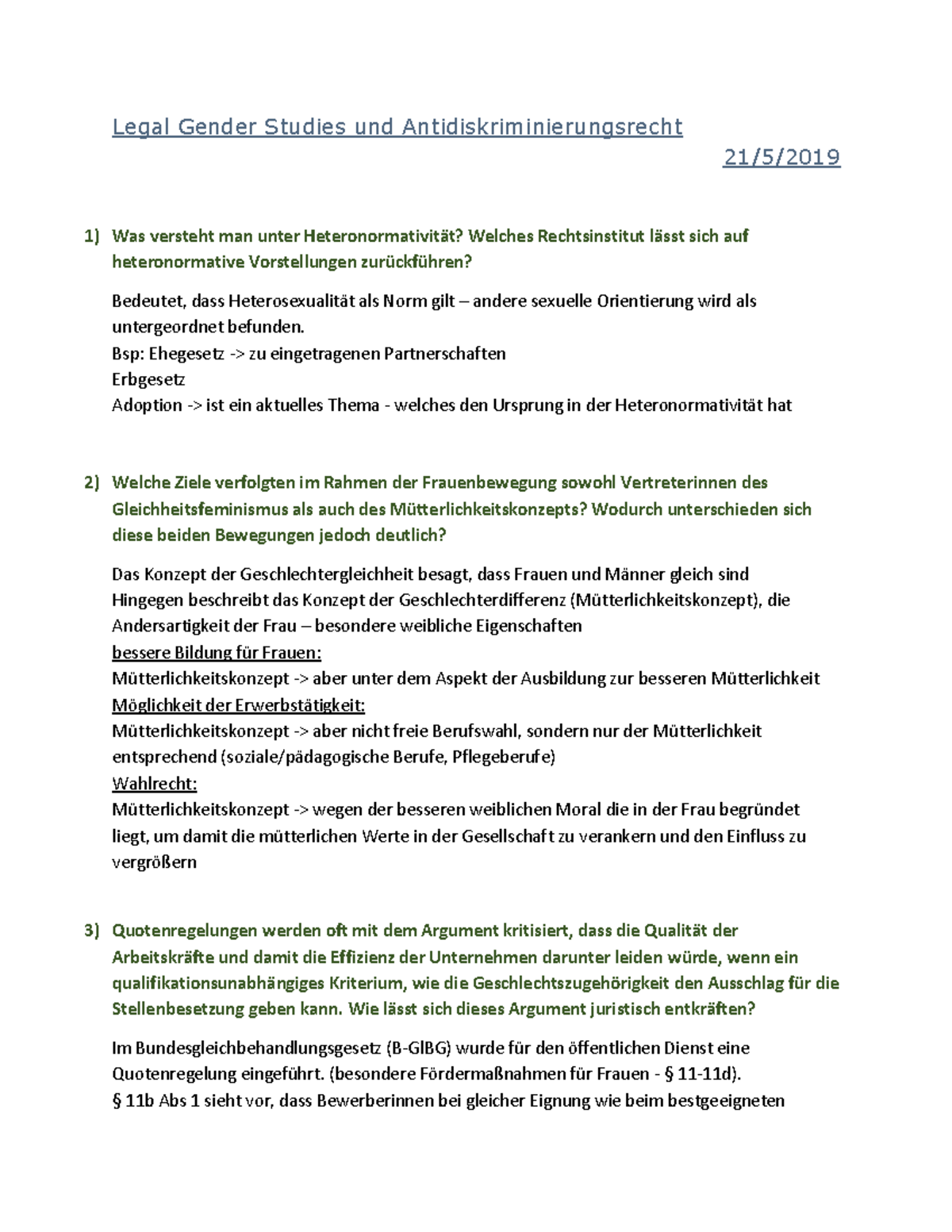 Klausur 2019 - Warning: TT: undefined function: 32 Warning: TT: undefined function: 32 Legal ...