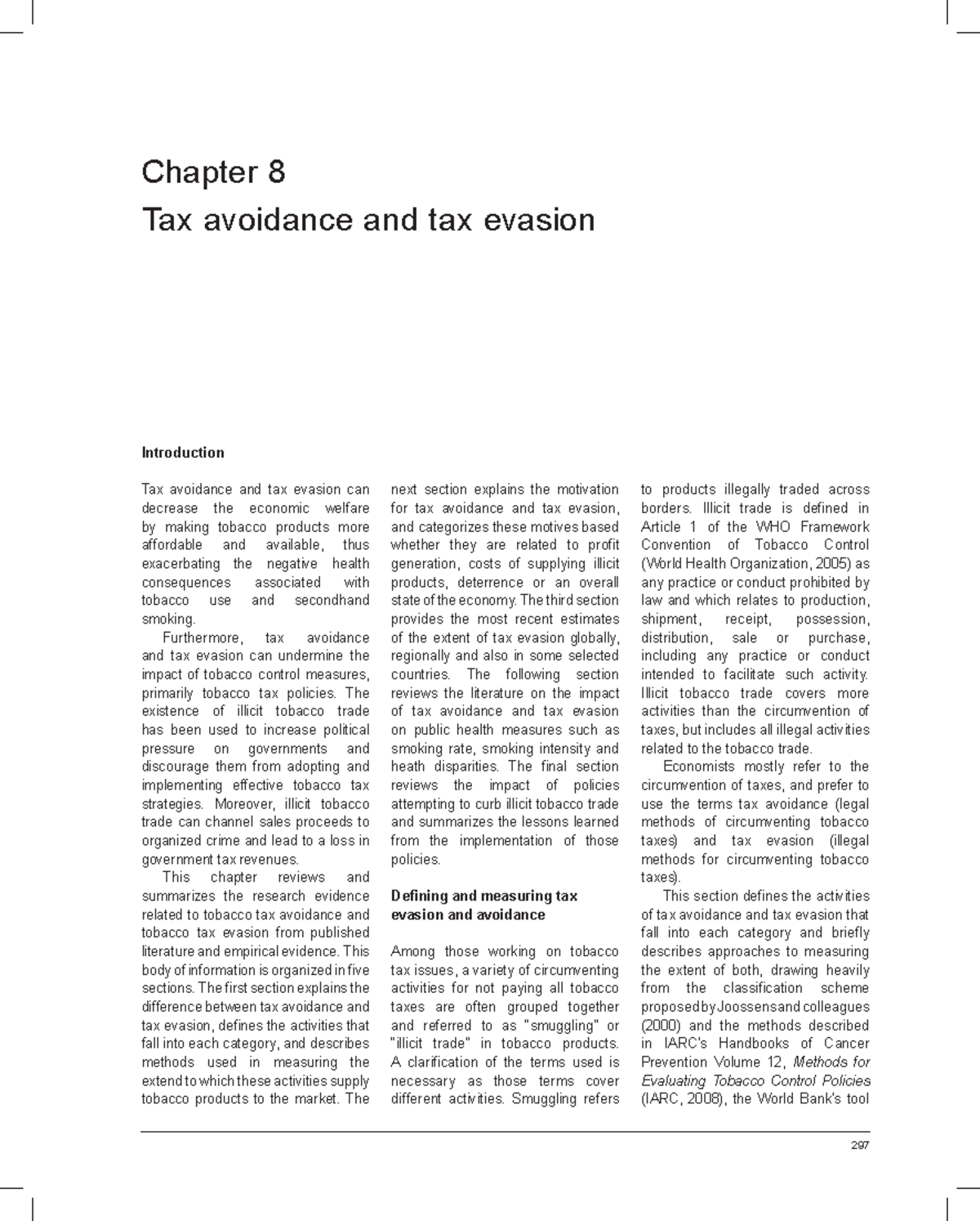 Handbook 14-8 - Tax 2022 - ChapterȀ TaxȀ avoidanceȀ andȀ taxȀ evasion ...