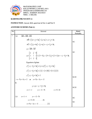 (full ans) Modul A+ SPM Add Math F4 - Chapter 1 Functions Fungsi ...