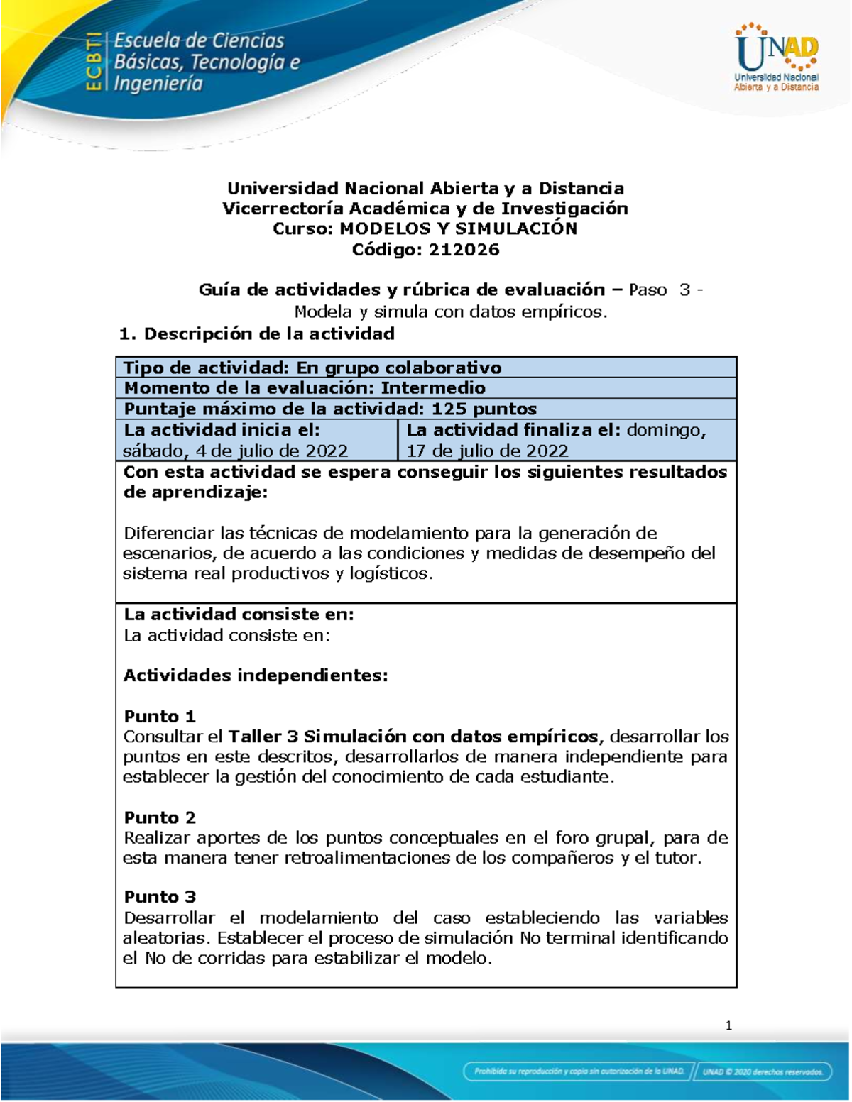 Guía de actividades y rúbrica de evaluación - Unidad 2 - Paso 3 ...