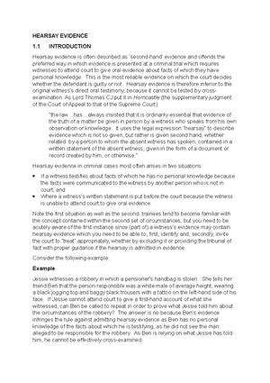 Burden and Standard of Proof notes - THE BURDEN AND STANDARD OF PROOF ...