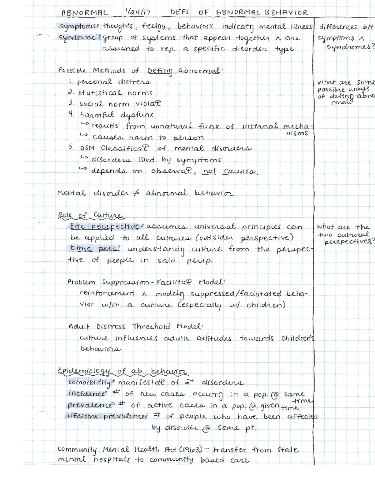Abnormal notes 1-26-17 - RENOEMHL Vowm DEFE. {9F RENORMHL Bgmqwoa ...