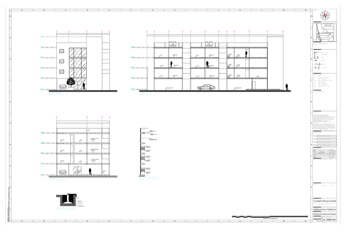 Depa eca 1.0-Model.pdf 2 - NORTE UBICACION REVISIONES NOTAS PROYECTO: UBICACION: DISCIPLINA ...