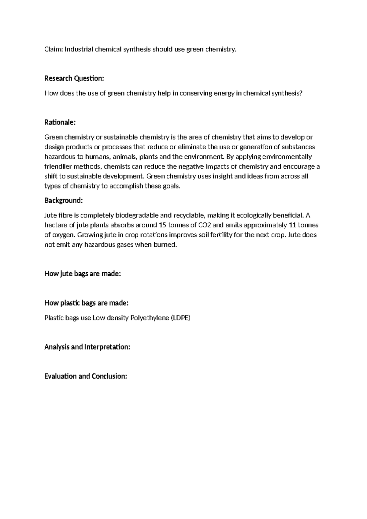 Chem IA3 research investigation draft (Auto Recovered) - Claim ...