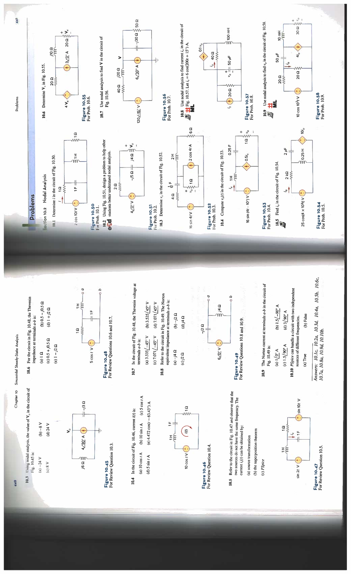 Chapter 10 problems - elec chap 10 exercices - ELEC 273 - Studocu