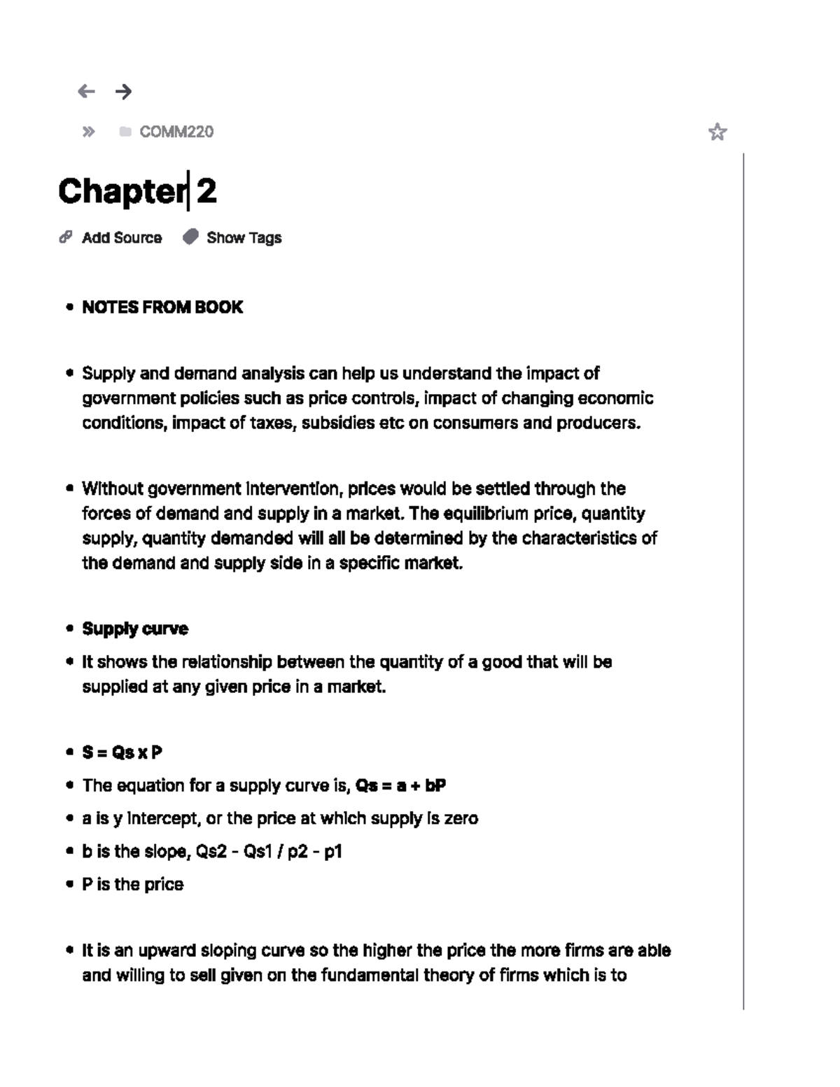 Chapter 2 - COMM220 - COMM 220 - Studocu