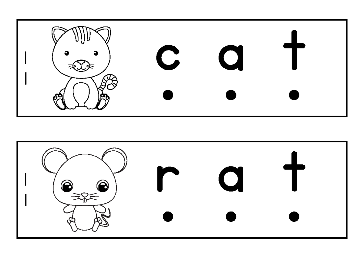 Short Vowel Sound Phonics CVC Words Flip Booklet - Earth and life ...