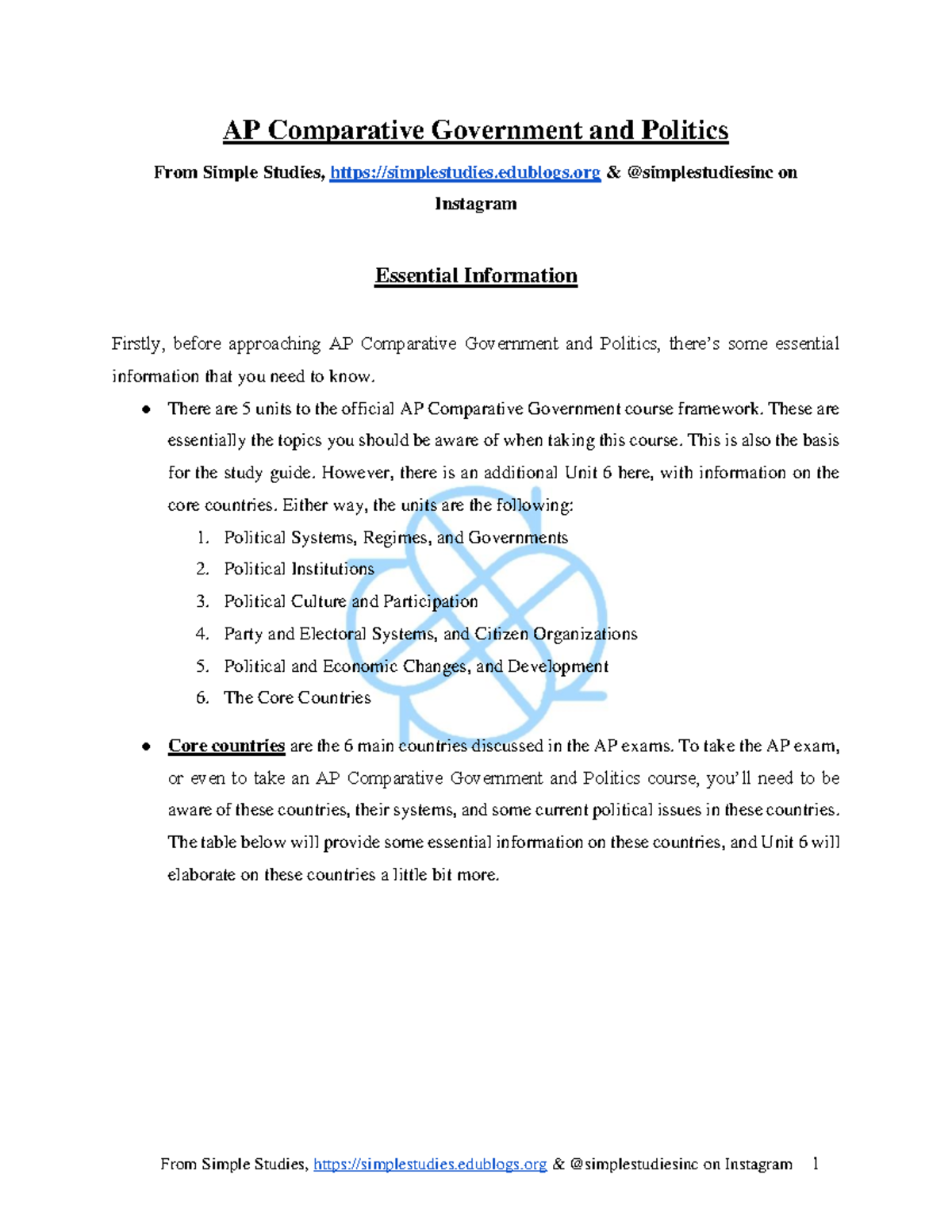 609eb9a929e27b16a2ce14f3 SS-AP-Comp-Gov - AP Comparative Government and ...