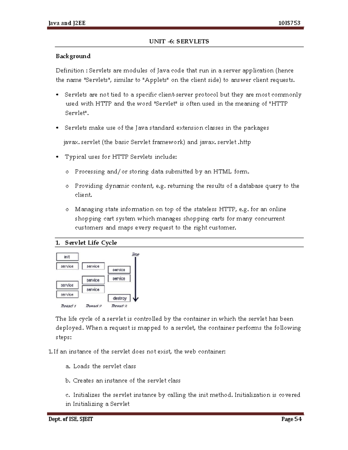 JAVA & J2EE- Notes-59-65 - aJ v a a n EE2J d 01 SI U T - :NI 6 RES V ...