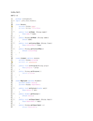 OOP-reviewer - Exam Reviewer - Encapsulation describes the ability of ...