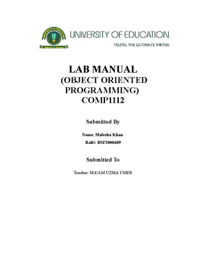 BS-IT ALL Subjects Outline - Curriculum / Scheme of Studies of Bachelor ...