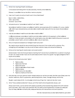 CAM - Online Activities-Case Study #3 - Online Activity: Case Study ...