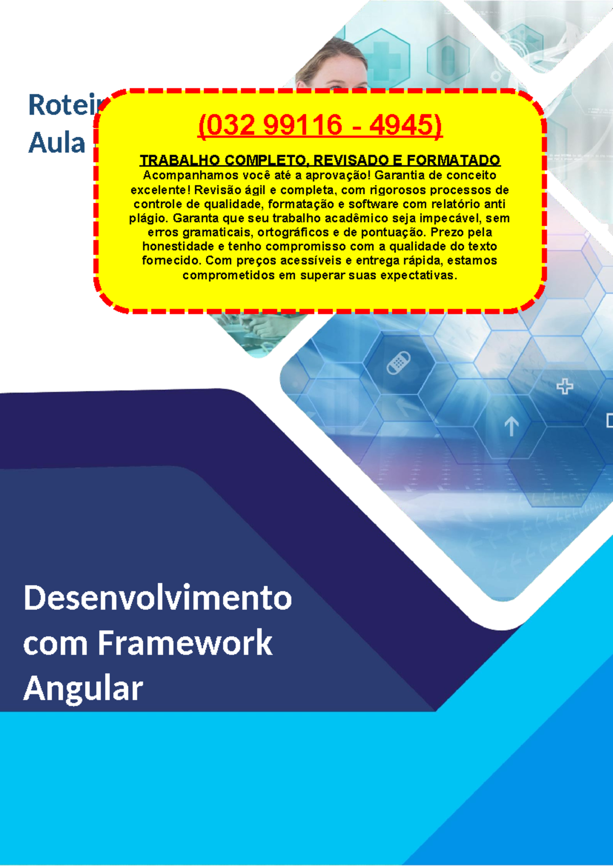 Resolução - (032 99116 - 4945) - Roteiro DE AULA Prática ...