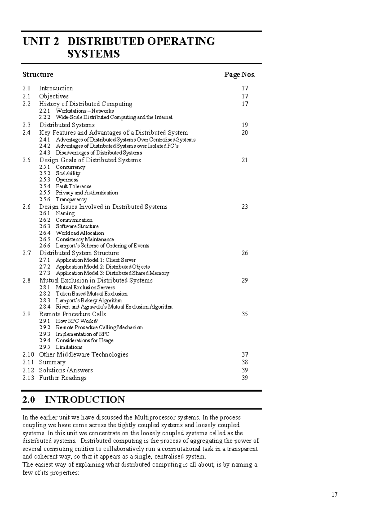 Block-3 MS-041 Unit-3 - This documents contains third unit of Operating Systems-mcs-041 ,Block-3 ...