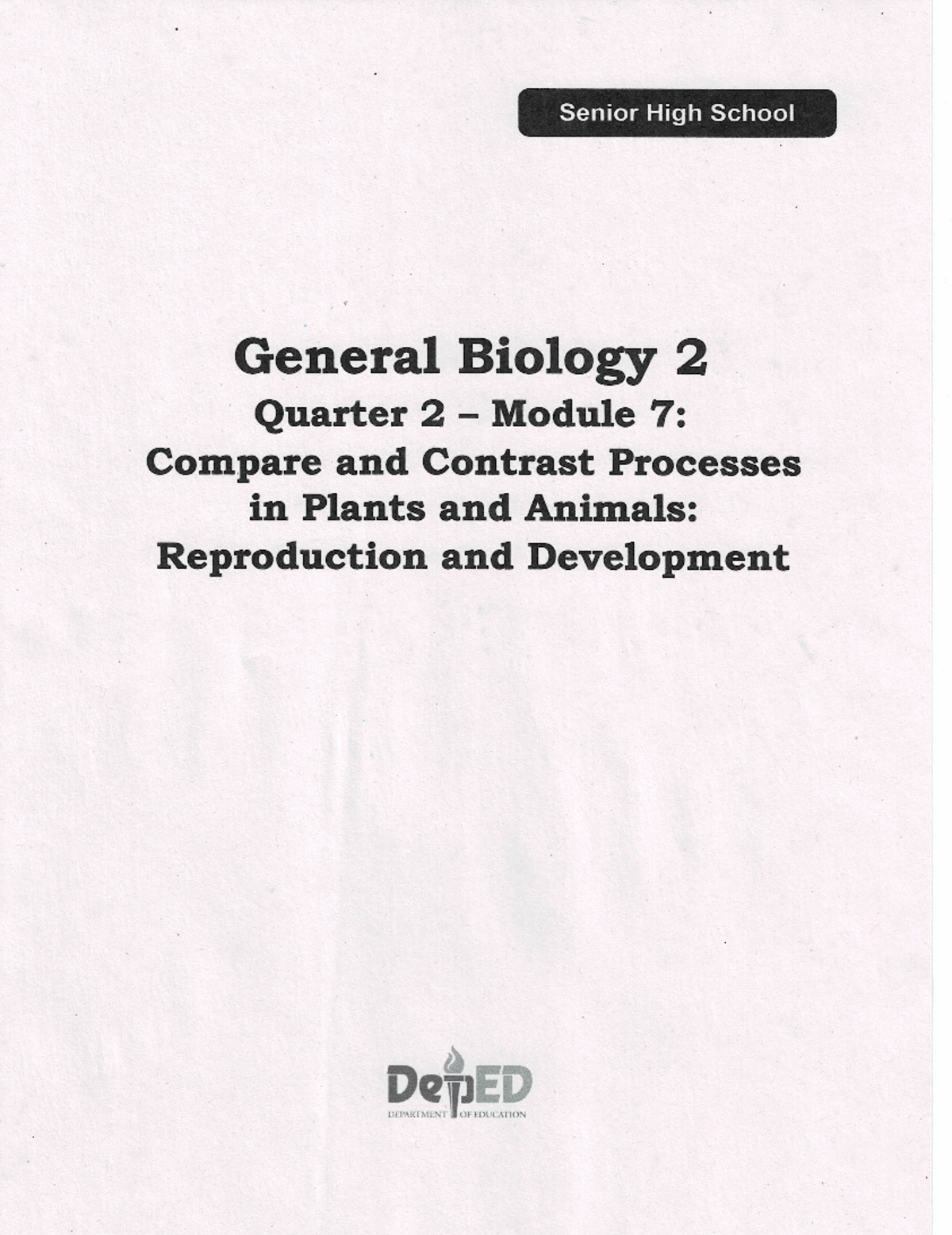 Module 7 Reproduction AND Development - Civil Engineering - Studocu