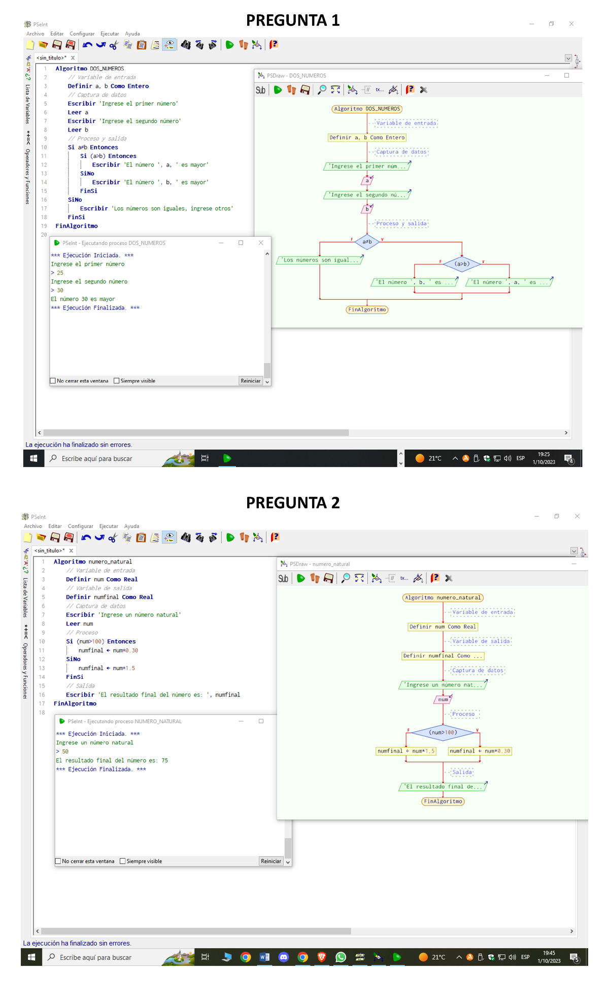 Principios de Algoritmos - Semana 7 - PREGUNTA PREGUNTA PREGUNTA - Studocu