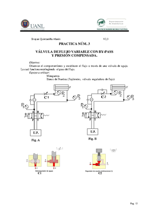 Practica 4 - LAB - Potencia Fluida Y Laboratorio - UANL - Studocu